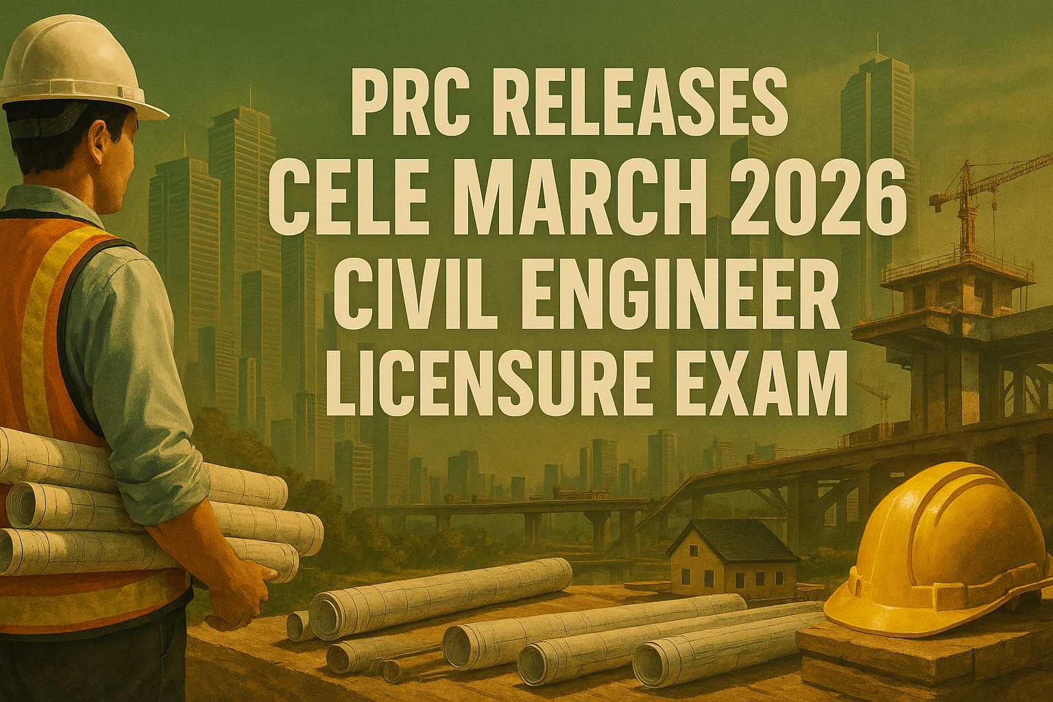 PRC Releases CELE March 2026 Civil Engineer Licensure Exam Results Today