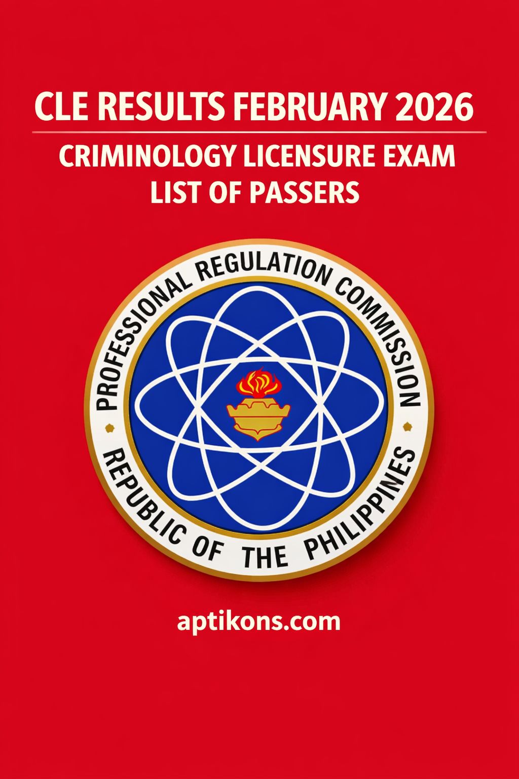 TOP 10 CLE February 2026 Criminologist Board Exam Results
